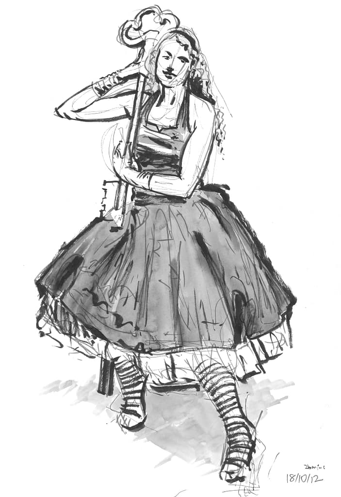 Figure/life drawing - Simon James-Eide